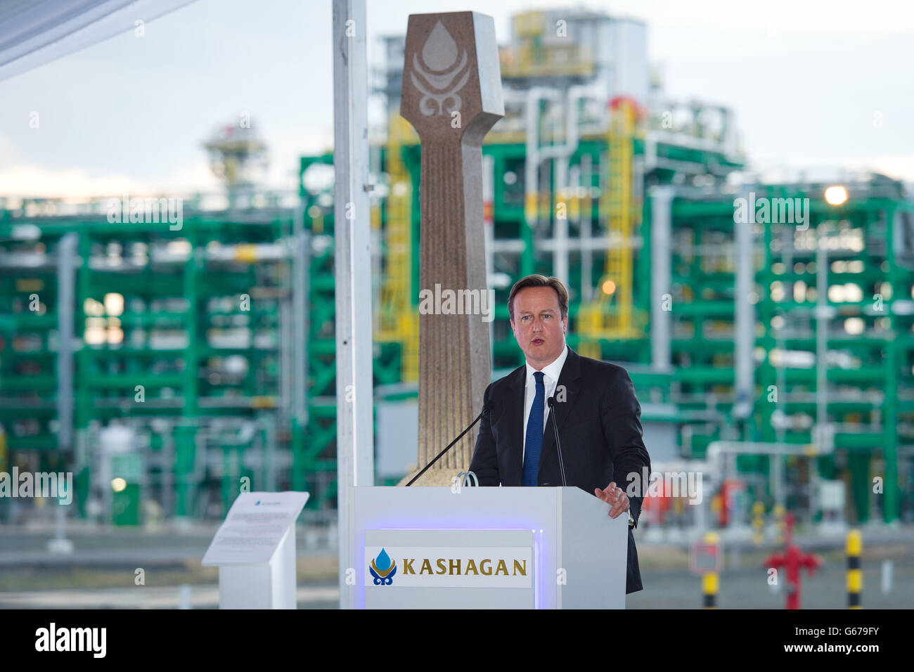 Kashagan offshore oil field hi-res stock photography and images - Alamy