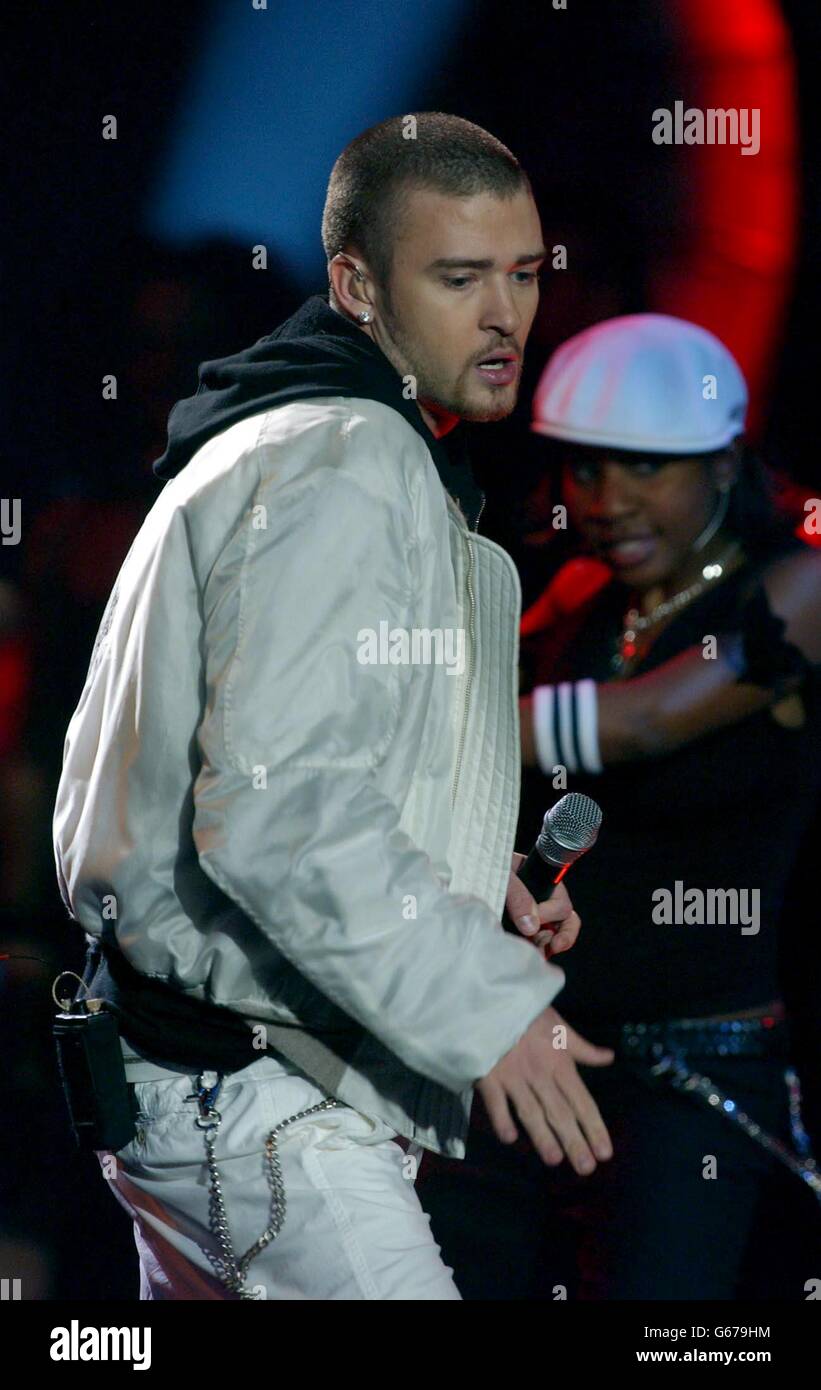 Justin Timberlake 2003 High Resolution Stock Photography and Images - Alamy