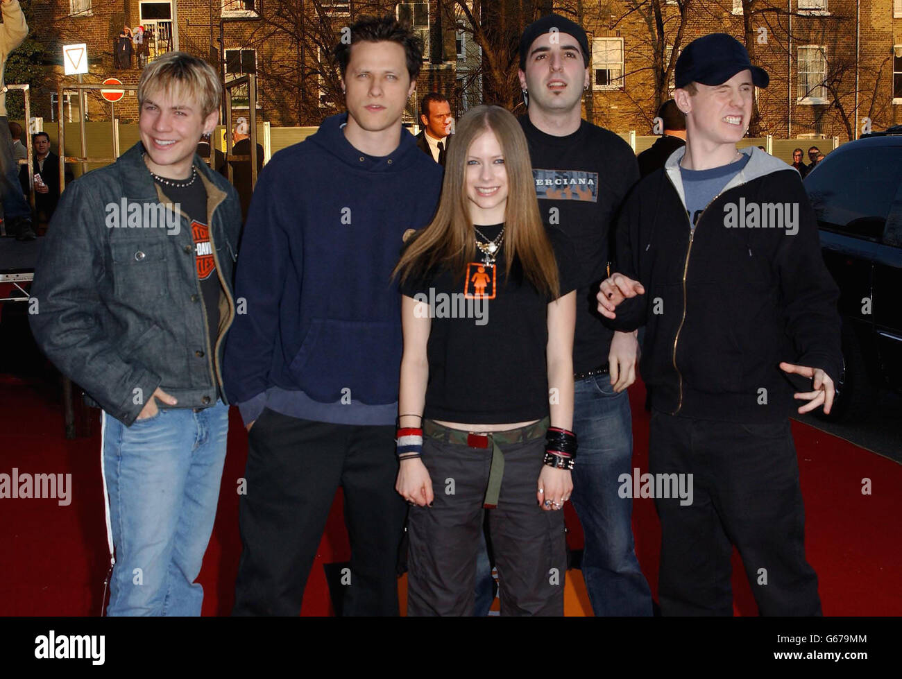 Avril lavigne and band hi-res stock photography and images - Alamy