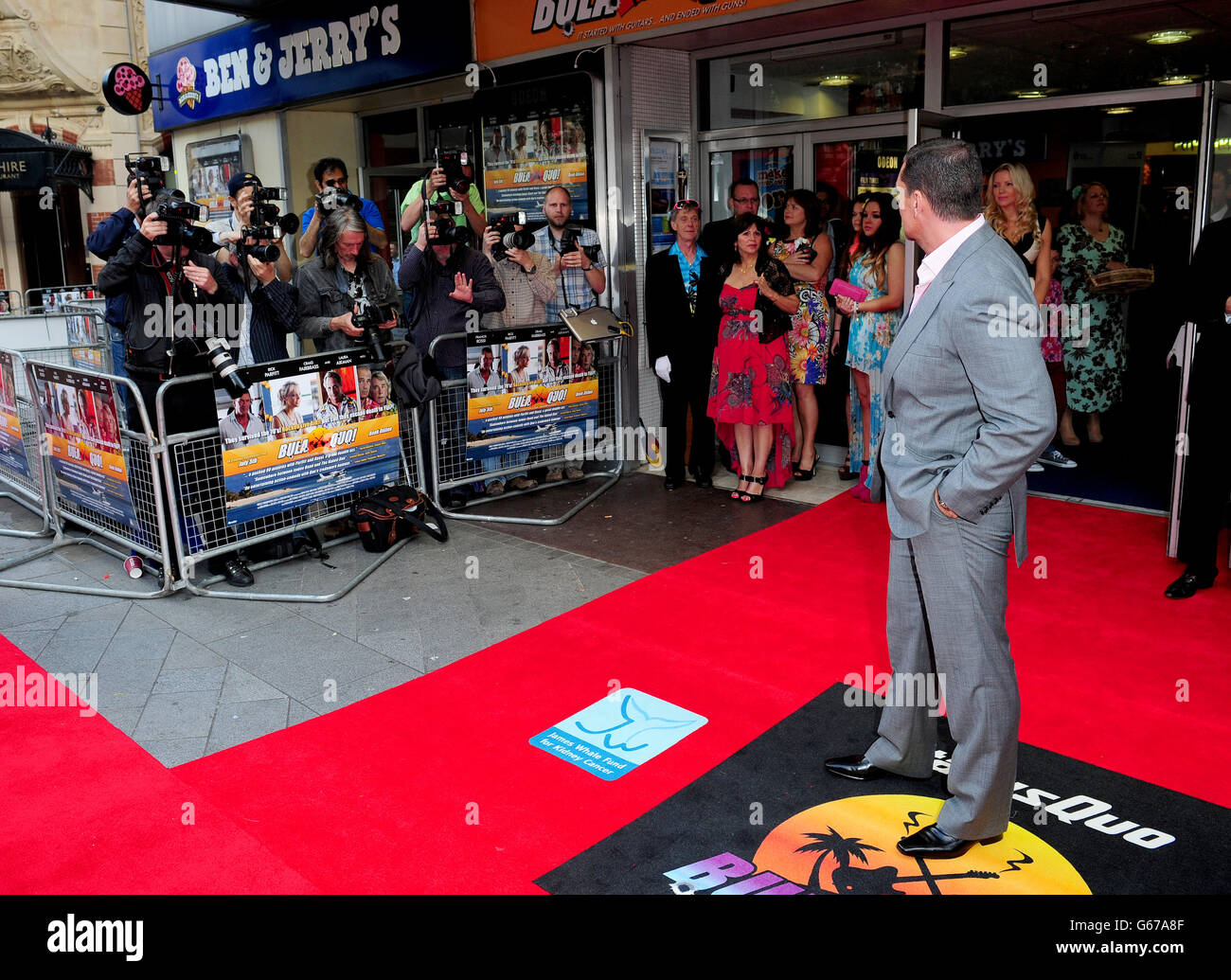 Craig Fairbrass arrives at the premiere of new film Bula Quo at the ...