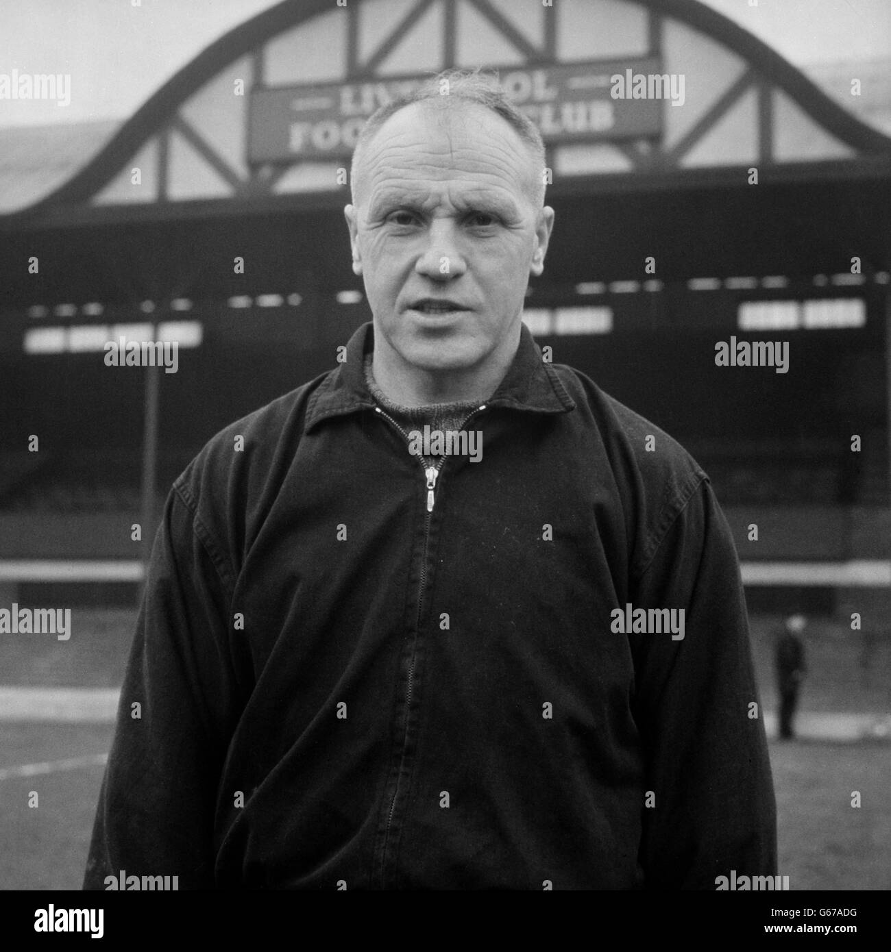 Soccer - Liverpool manager Bill Shankly - Anfield. Liverpool manager ...