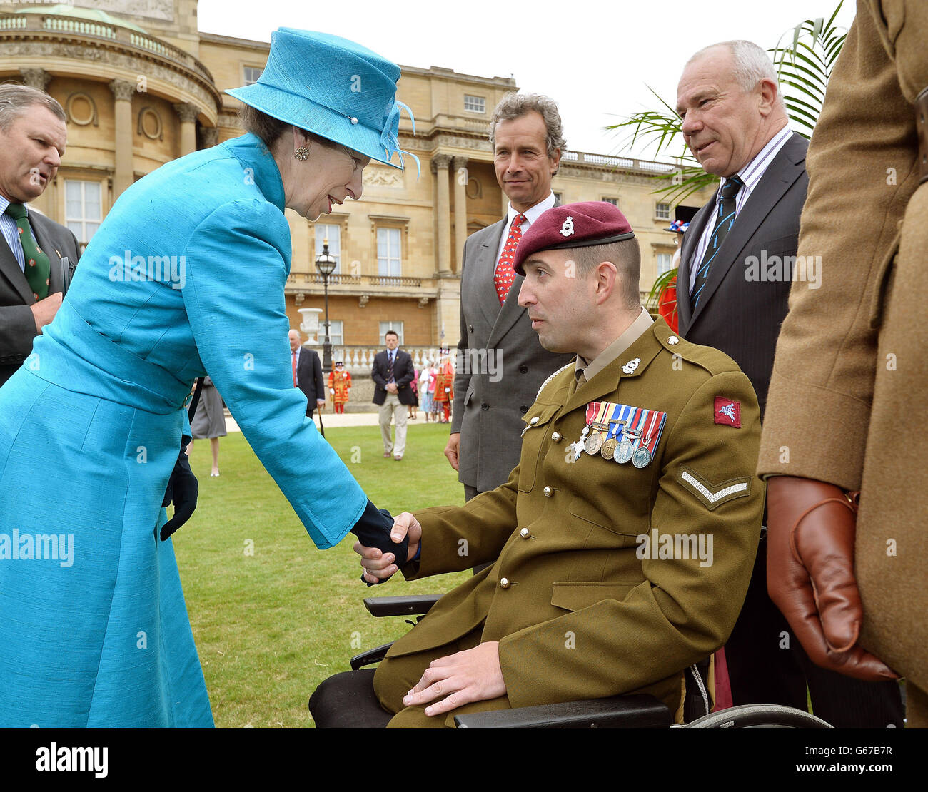 Not Forgotten Association Garden Party Stock Photo - Alamy
