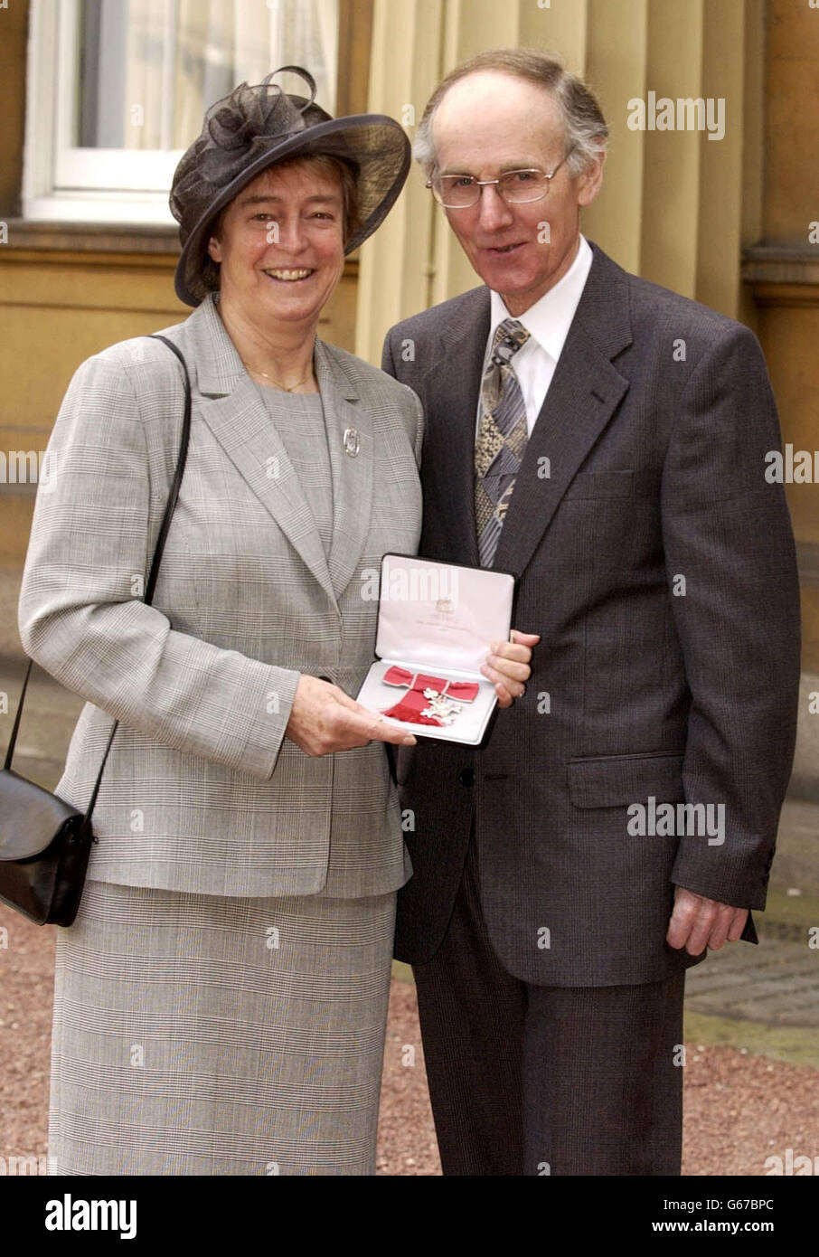 Proudly displays his mbe hi-res stock photography and images - Alamy