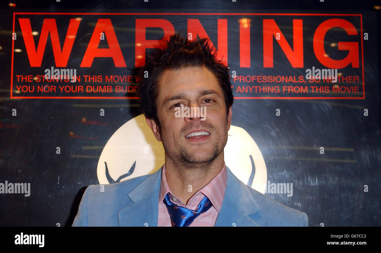 Jackass star Johnny Knoxville arrives for the UK film premiere of ...