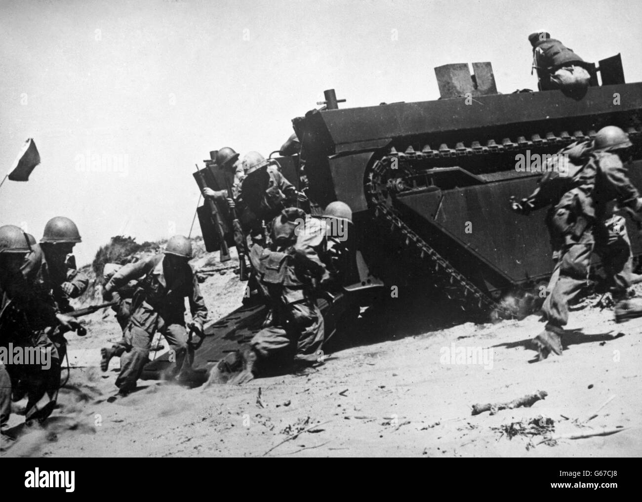 War - Suez crisis - Allied commandos - Port Said Stock Photo - Alamy