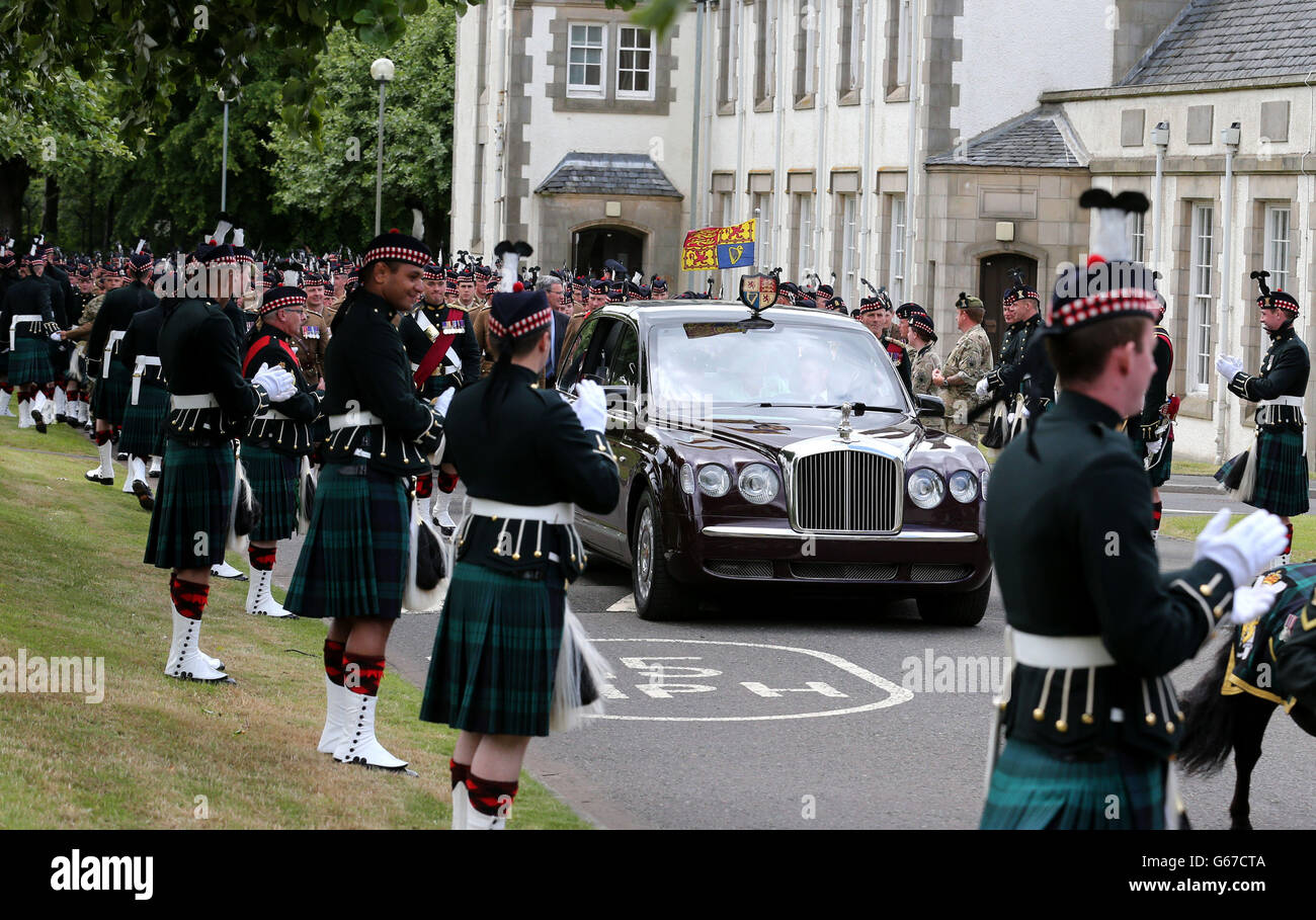 Queen in Scotland Stock Photo - Alamy