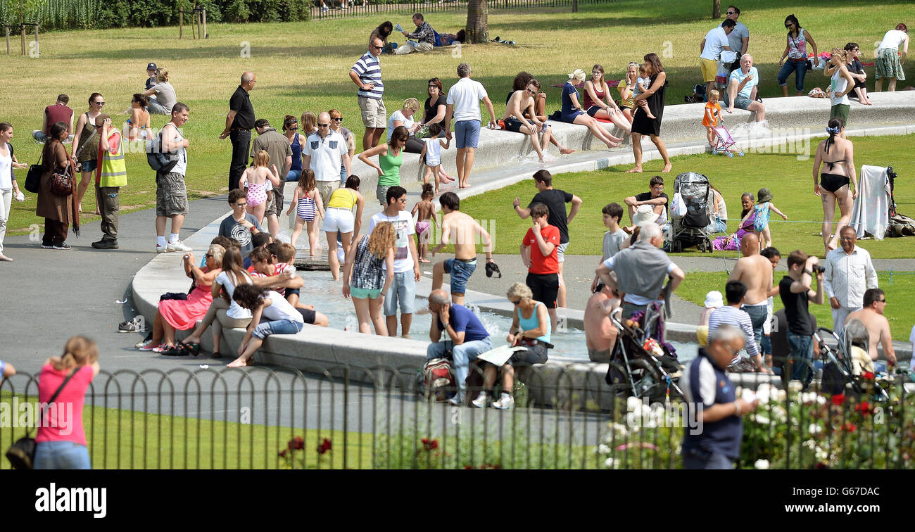 Summer Weather July 5 Stock Photo - Alamy