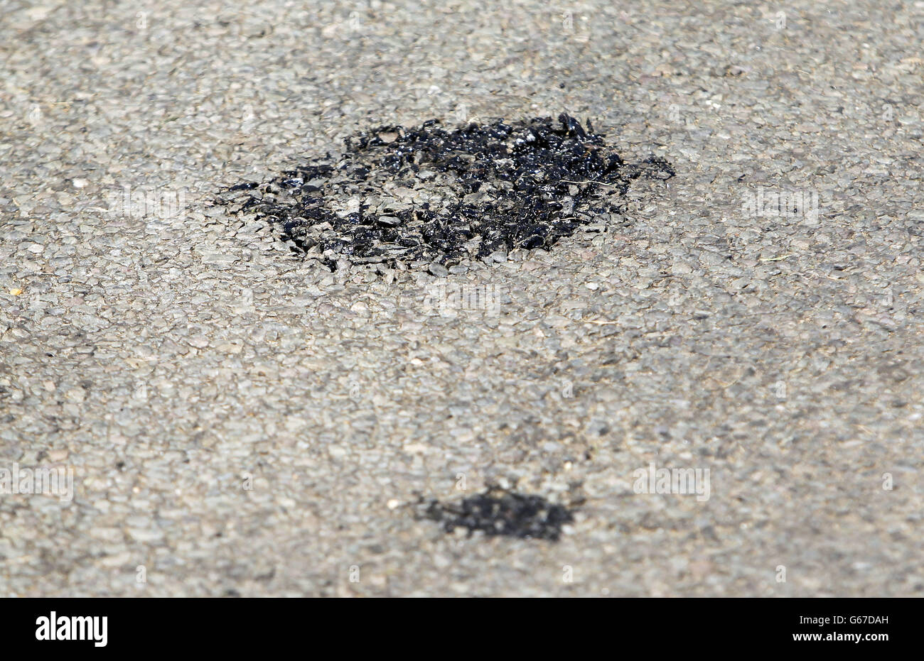Where tarmac has started to melt hi-res stock photography and images ...