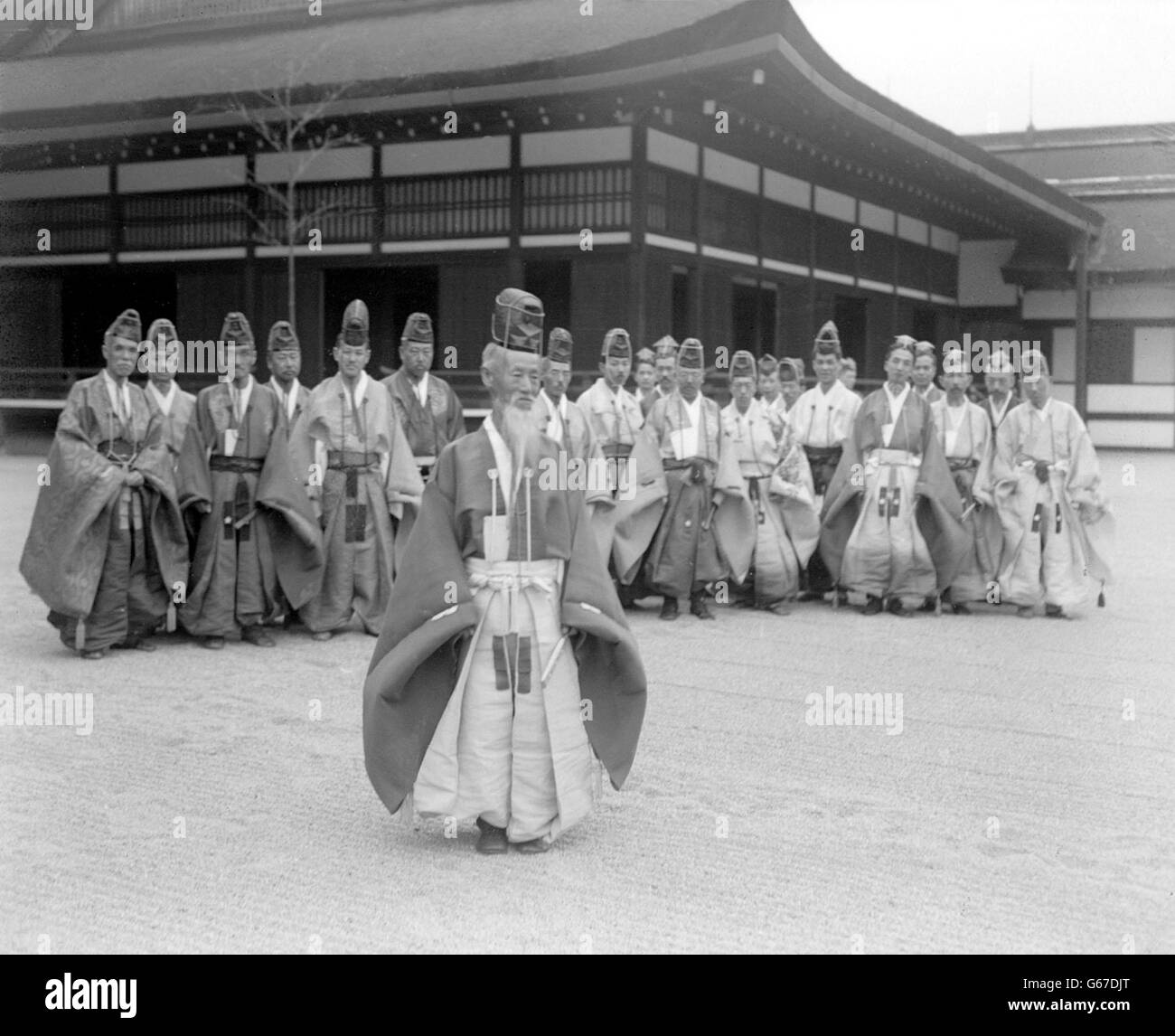 In court dress Black and White Stock Photos & Images - Alamy