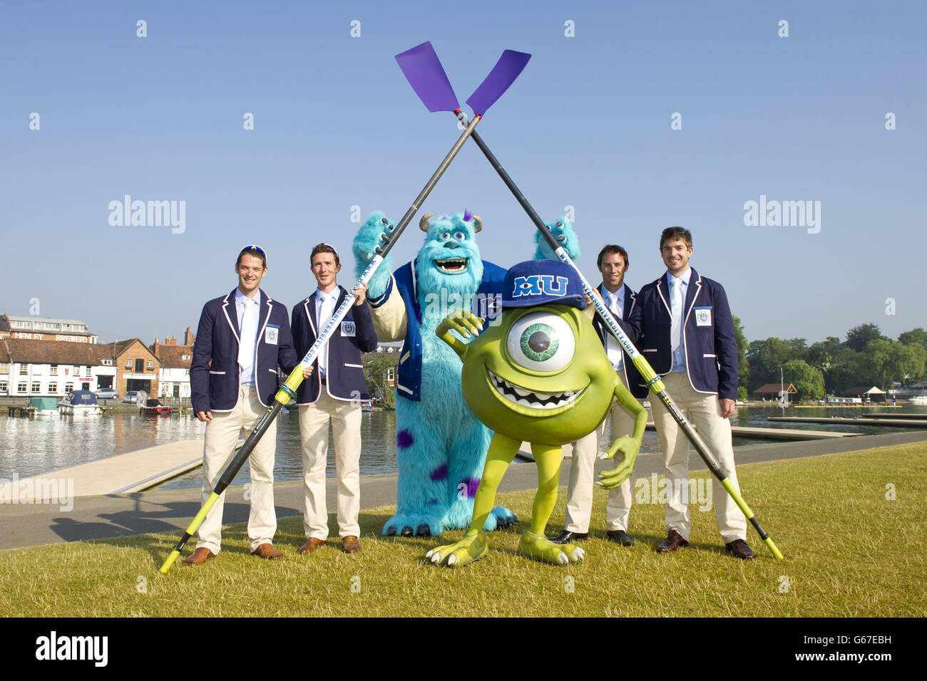 Monsters University Boat Race Stock Photo - Alamy