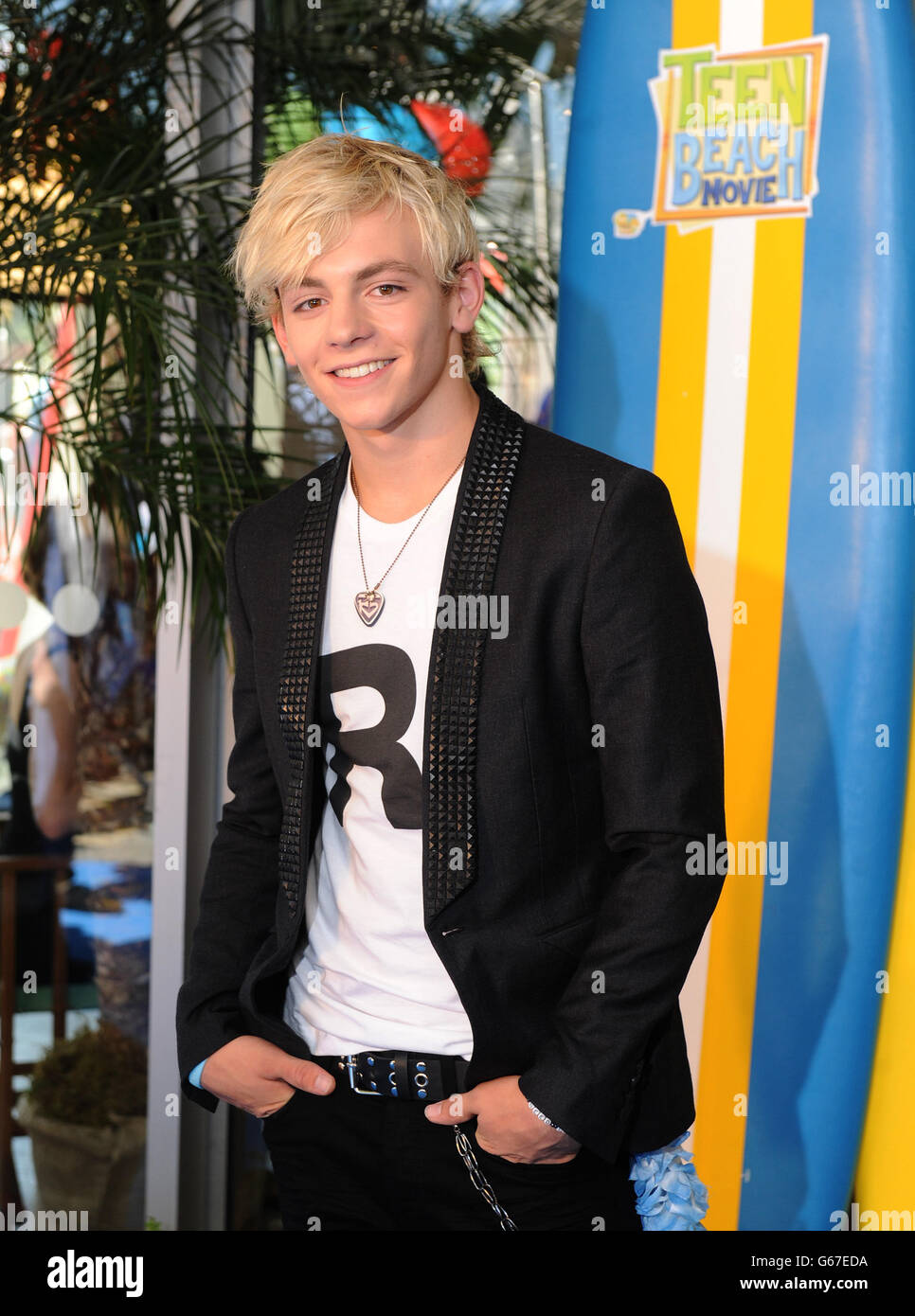 EDITORIAL USE ONLY Ross Lynch attends the UK screening at Southbank ...