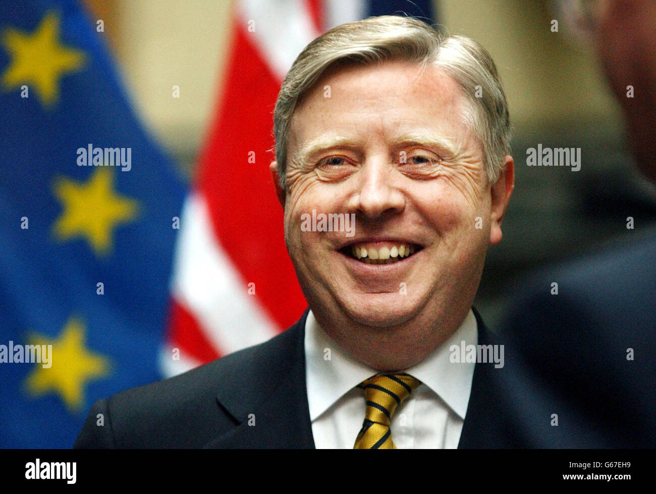 Pat Cox Scottish Parliament Stock Photo - Alamy