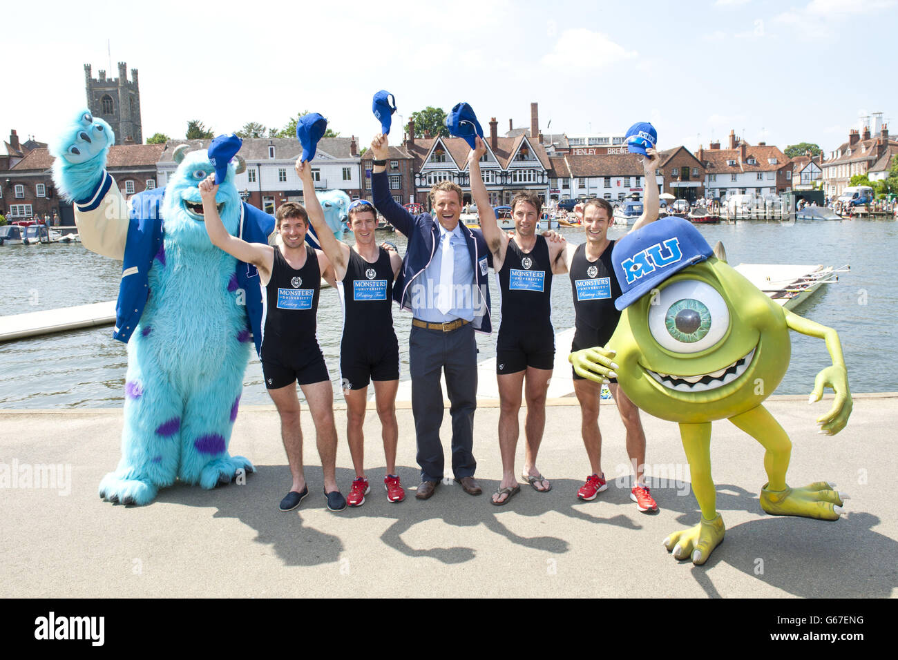 Monsters University Boat Race Stock Photo - Alamy