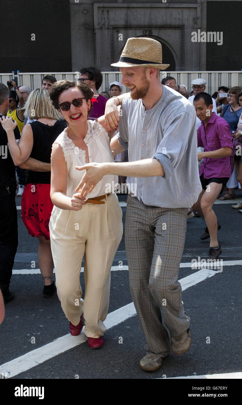 Summer Streets on Regent Street event Stock Photo - Alamy