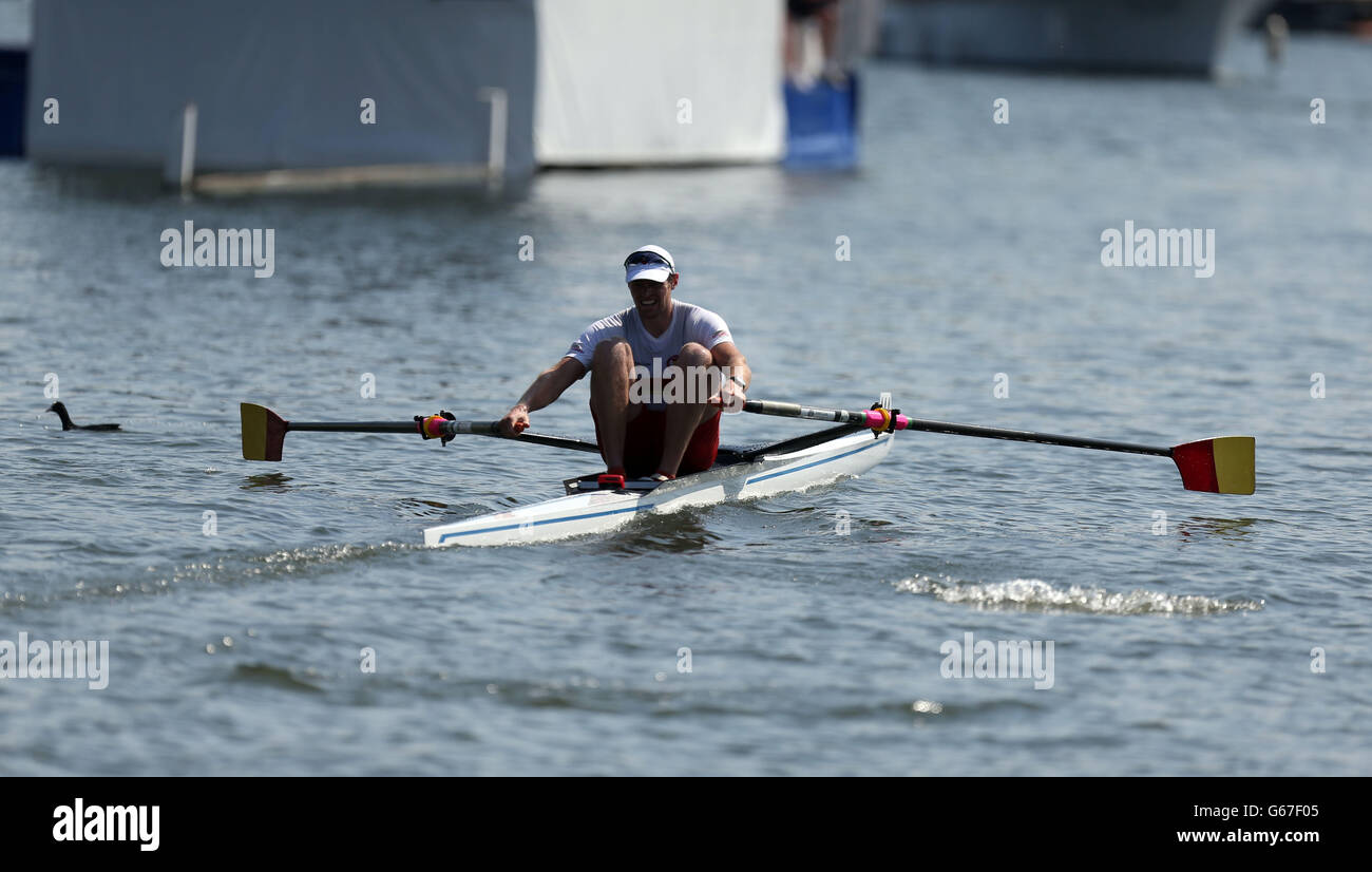 Rowing - 2013 Henley Royal Regatta - Day Five - Henley-on-Thames Stock ...