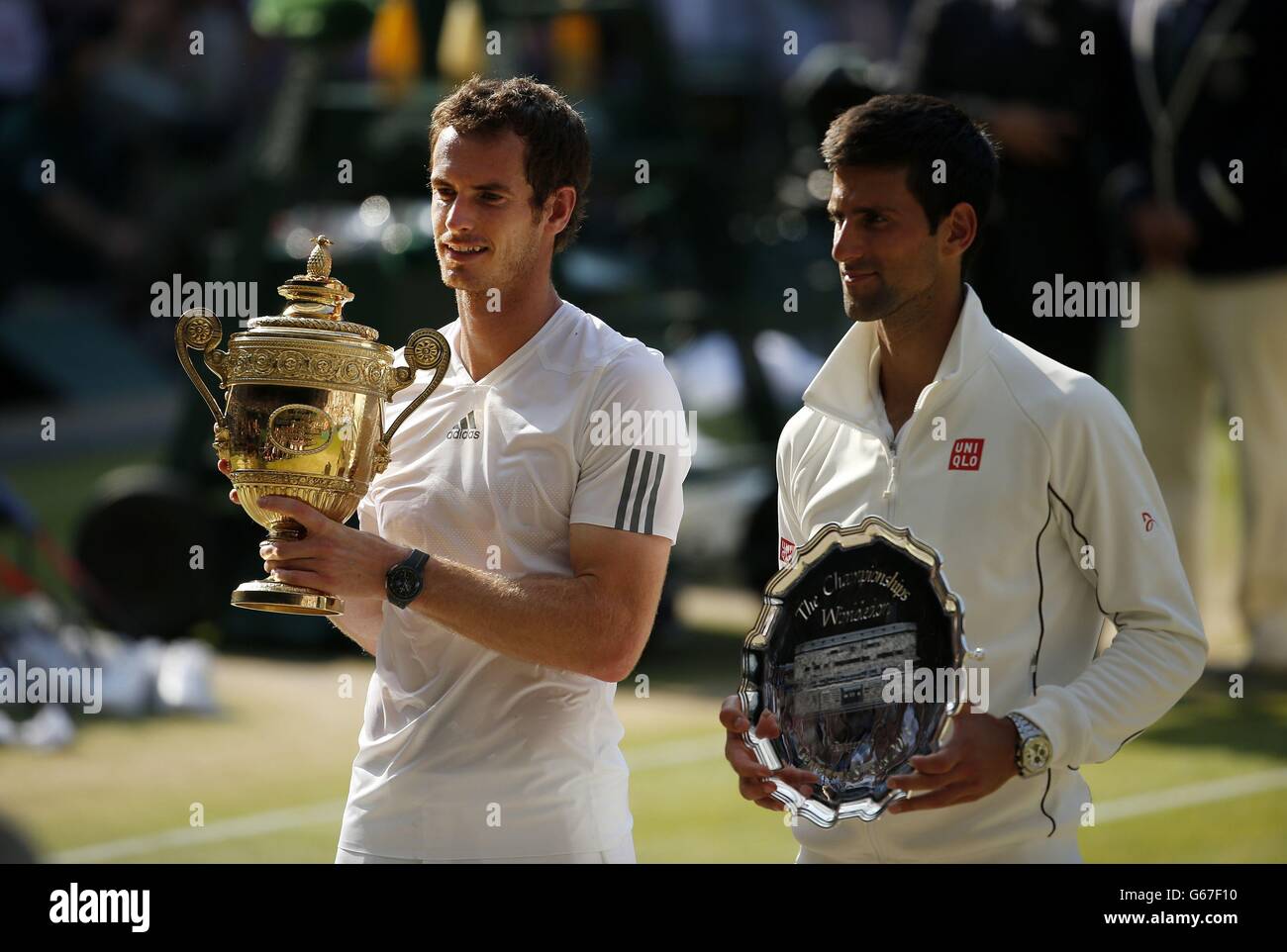 Wimbledon runner up trophy hi-res stock photography and images - Alamy