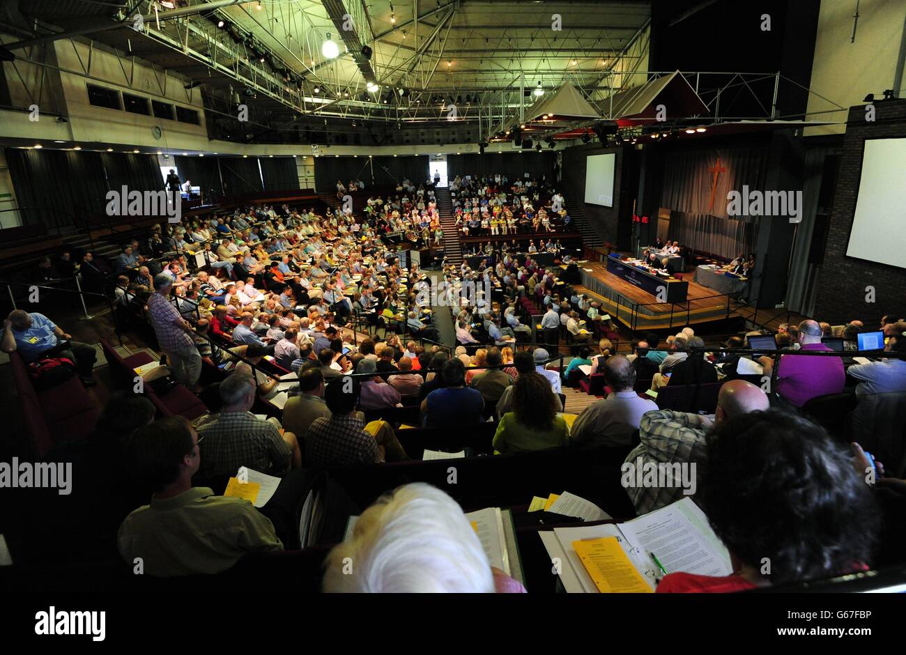 General Synod of the Church of England Stock Photo - Alamy