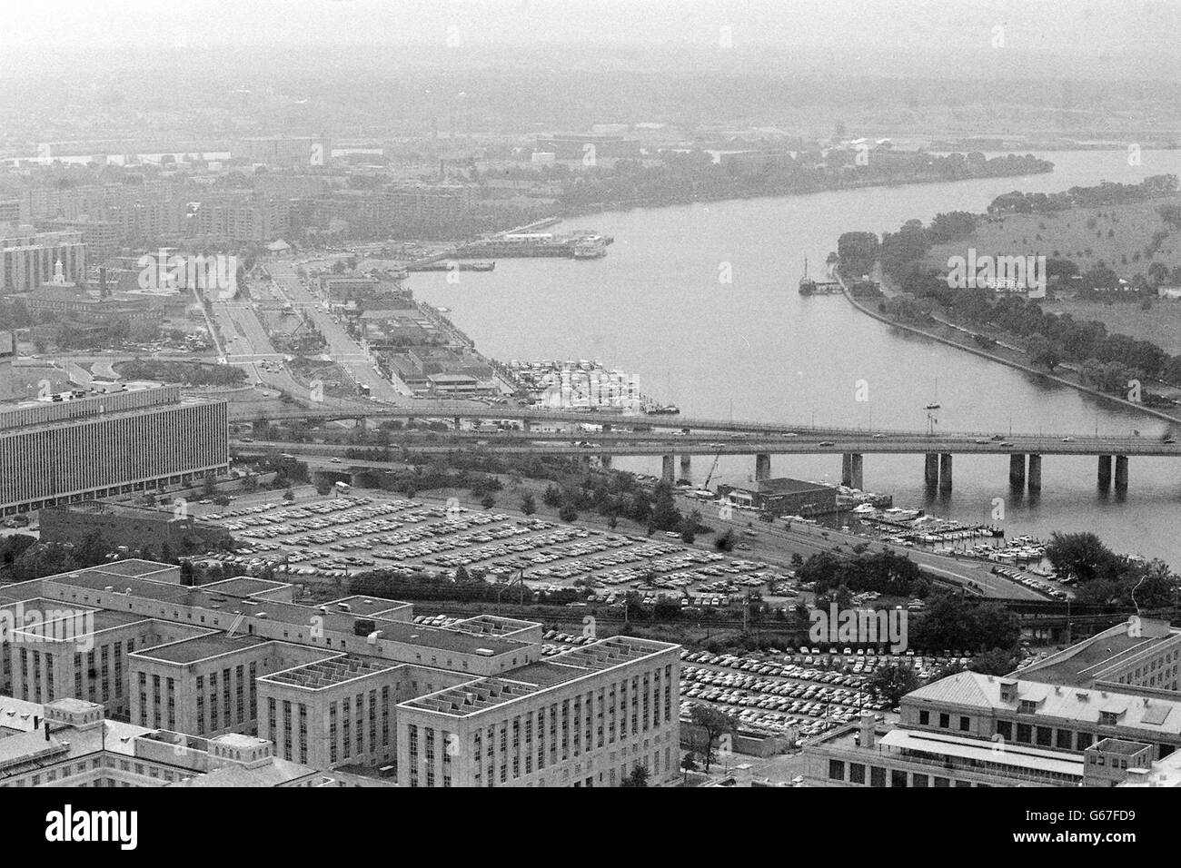 Aerial view potomac river hi-res stock photography and images - Alamy