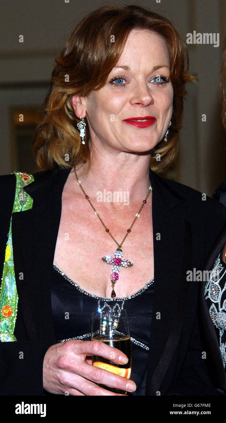 Actress Samantha Bond at the Evening Standard British Film Awards at ...