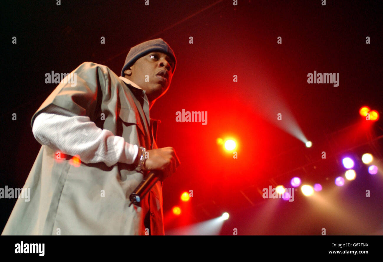 Jay z wembley arena hi-res stock photography and images - Alamy
