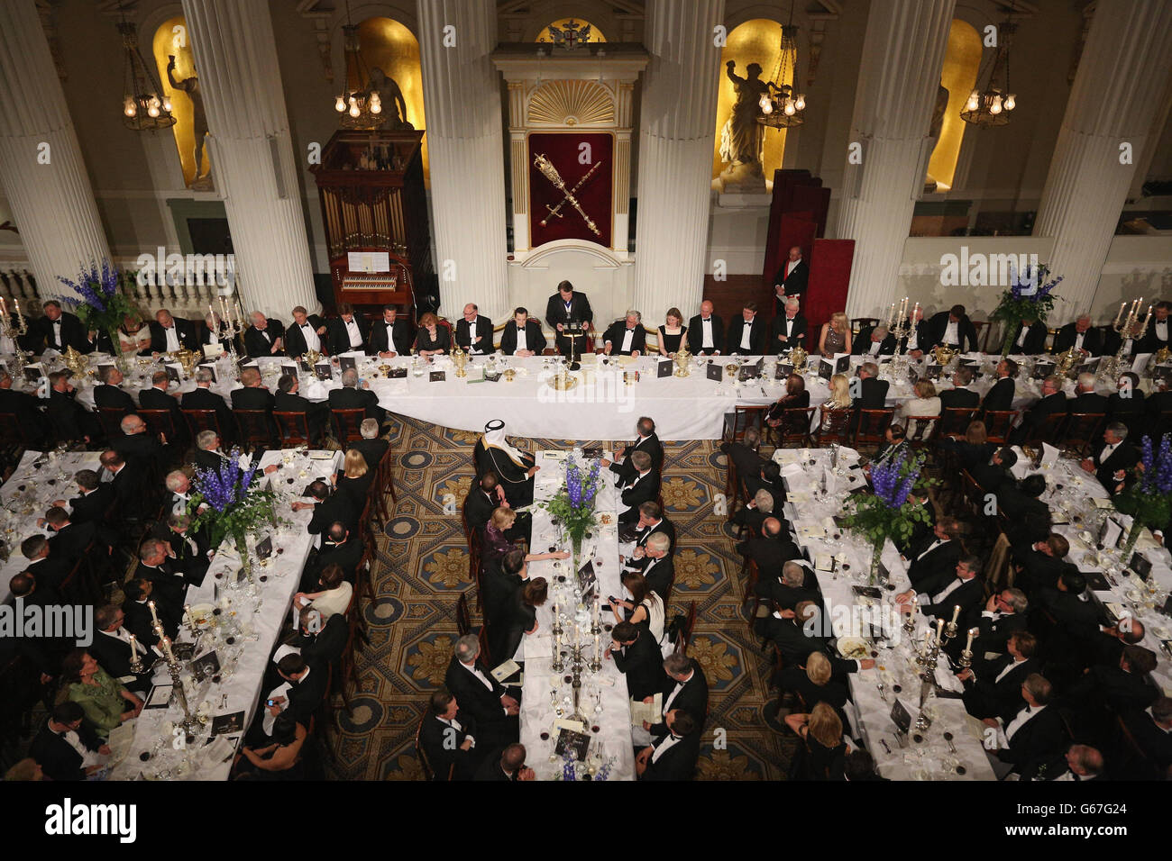 Lord Mayor's Dinner for Bankers Stock Photo - Alamy