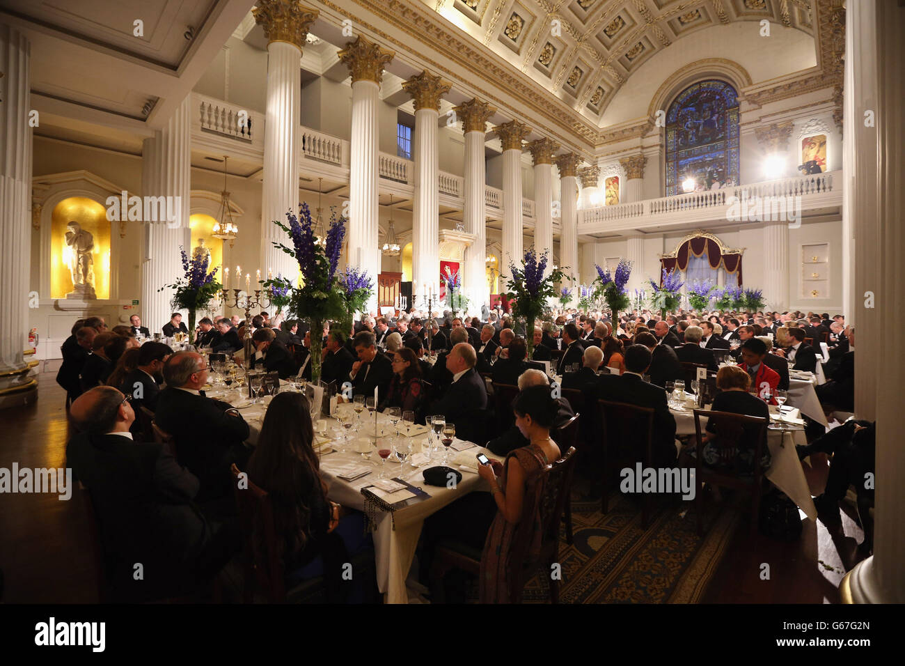 Lord mayors dinner for bankers hi-res stock photography and images - Alamy