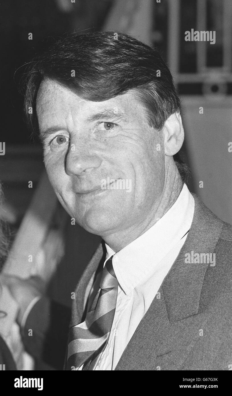 Michael Palin pictured after the reforming of Monty Python Stock Photo ...