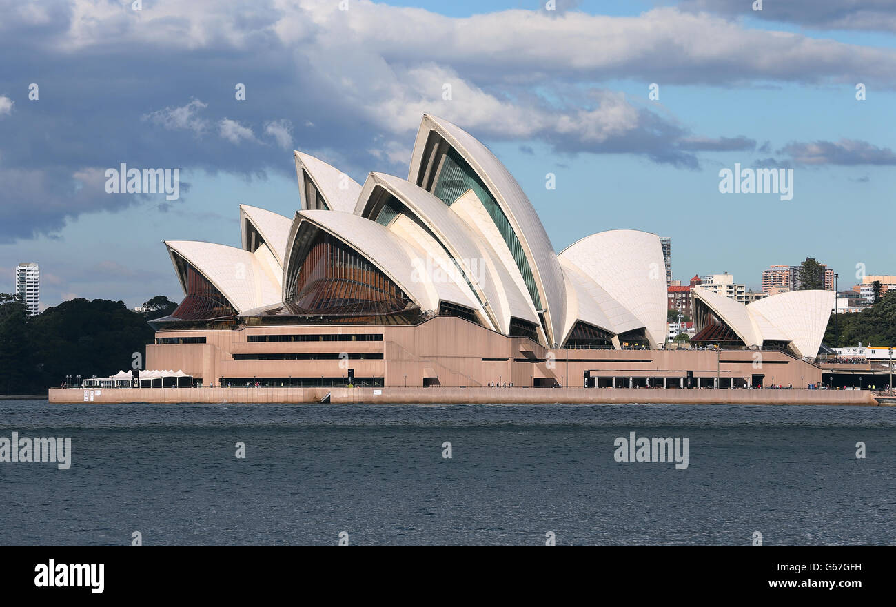 City Views, Sydney. The Sydney Opera House, Sydney in Australia Stock ...