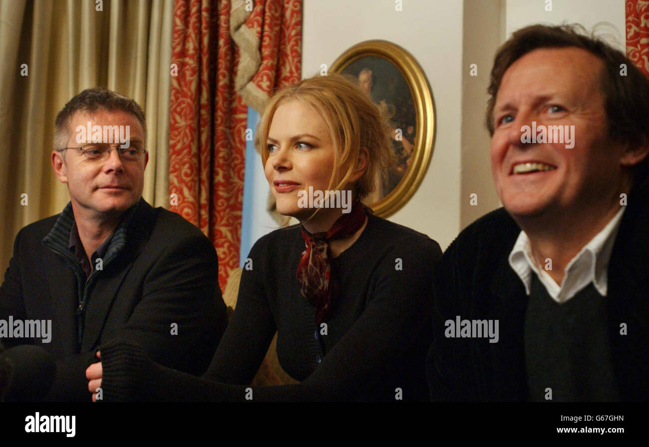 Director Stephen Daldry, actress Nicole Kidman and scriptwriter Sir ...