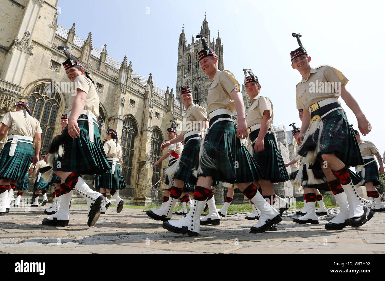 Argyll Sutherland Highlanders 5th Battalion Stock Photos & Argyll ...