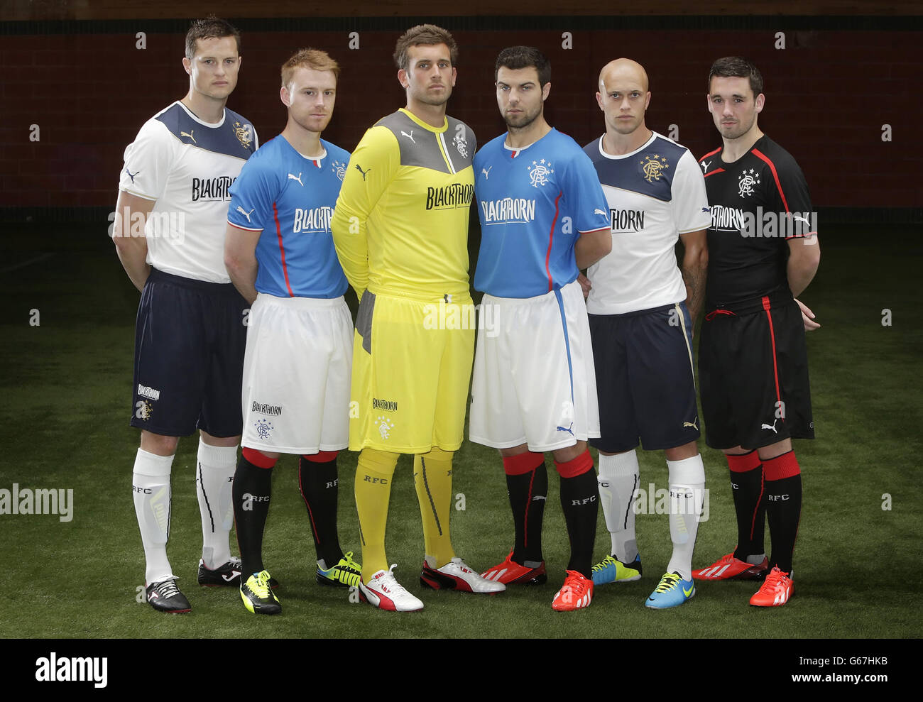 Rangers kit launch hi-res stock photography and images - Alamy