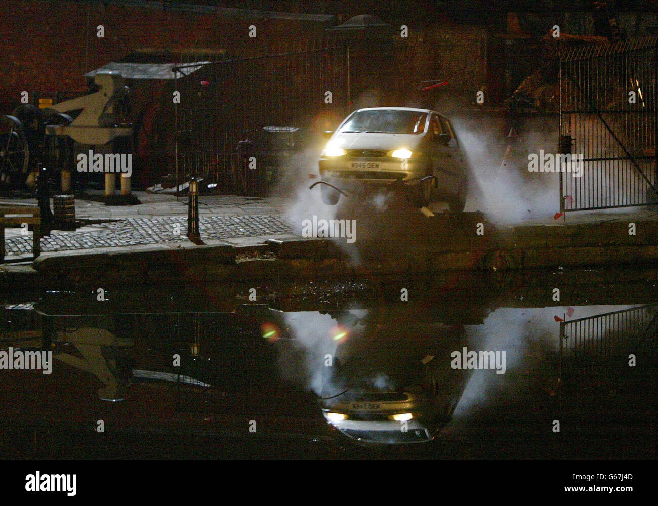 A scene from Coronation Street in which serial killer Richard Hillman ...