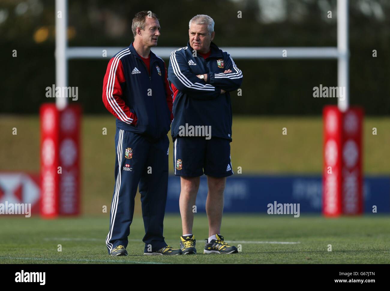 British irish lions left to right robert howley hi-res stock ...