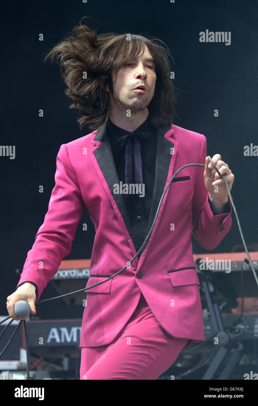 Primal scream glastonbury hi-res stock photography and images - Alamy