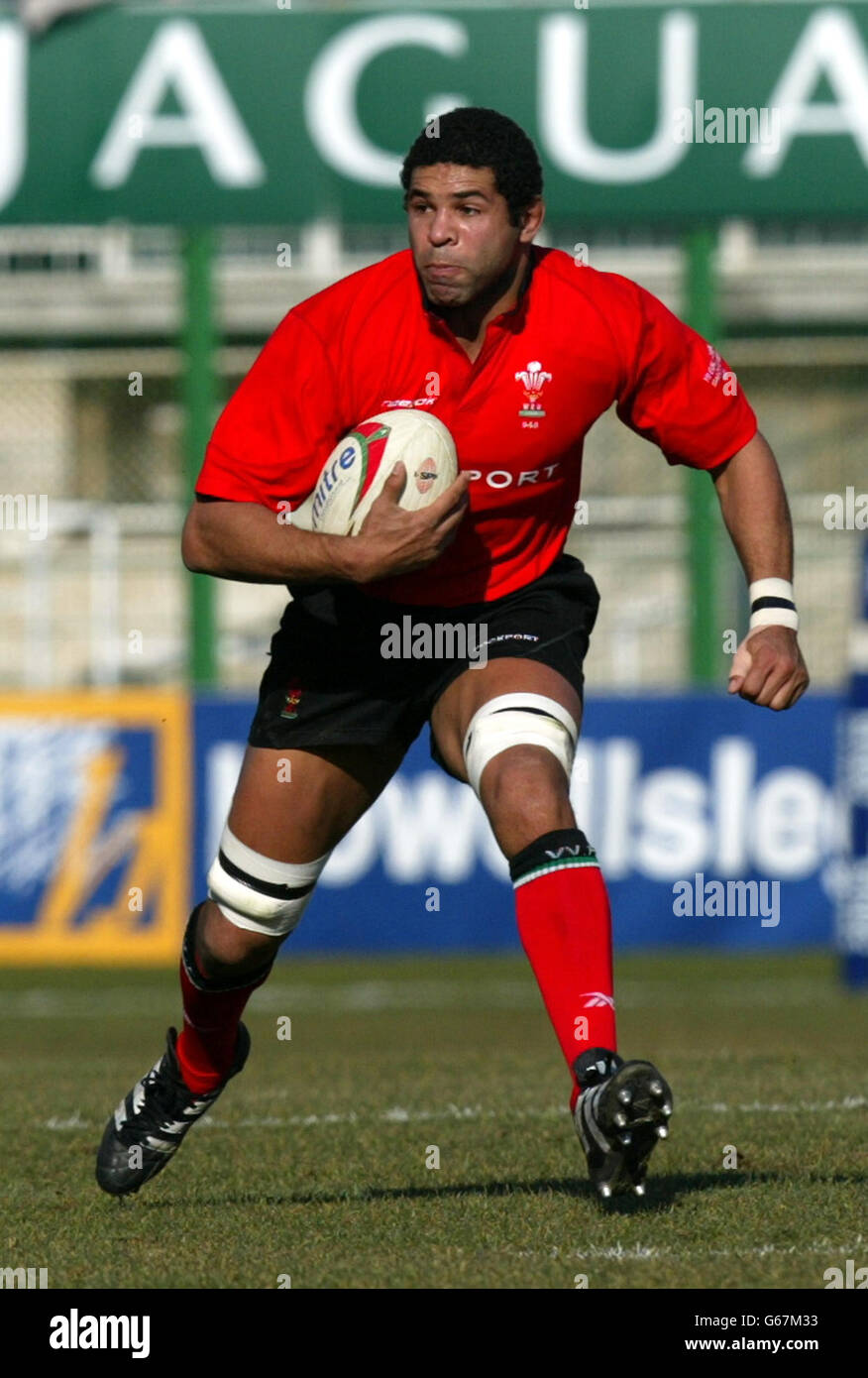RBS 6 NATIONS ITALY V WALES. Colin Charvis in action for Wales during ...