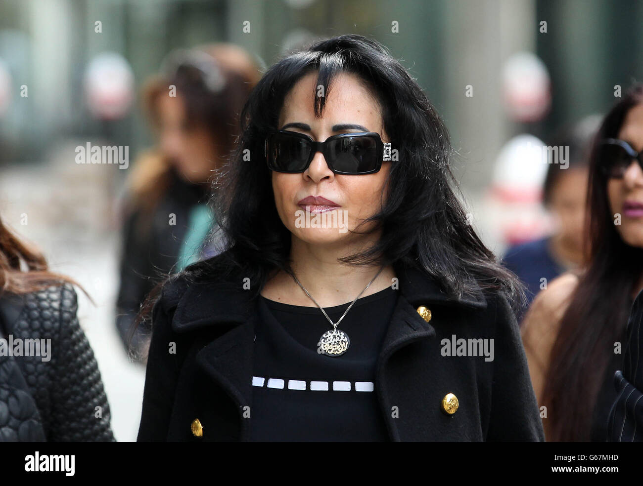 Consultant Daad Sharab arrives at the Rolls Building as Saudi Prince Al ...