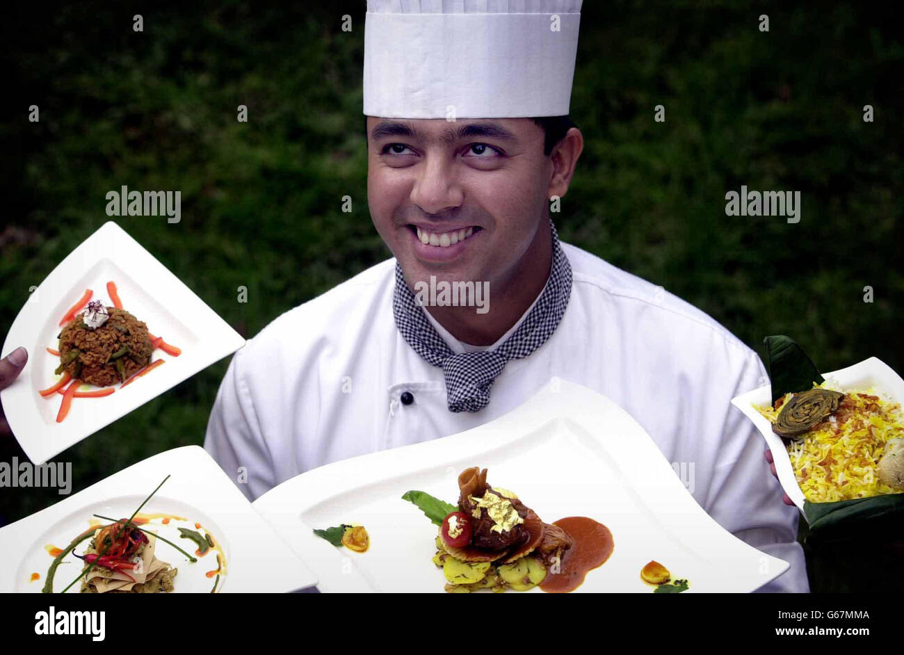 Shyam Longani, a chef at the five-star Taj Mahal who won the title of ...