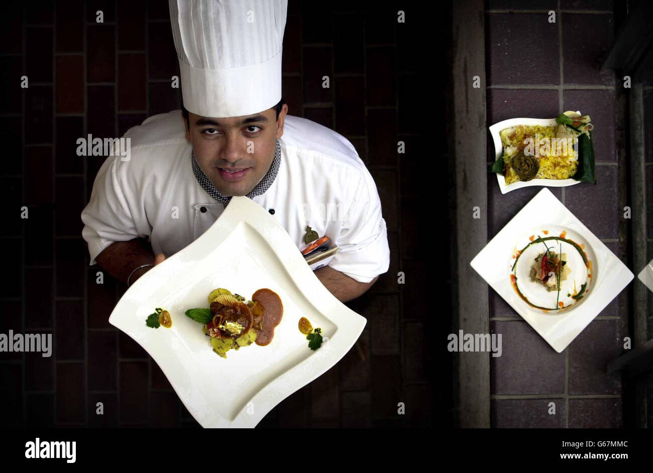 Shyam Longani, a chef at the five-star Taj Mahal who won the title of ...