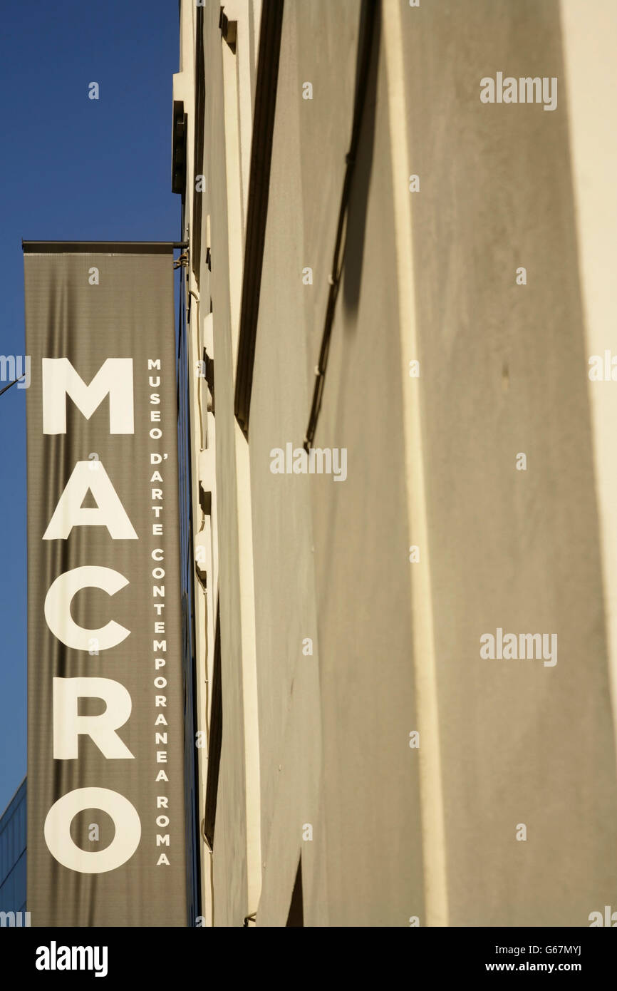 Museo D'Arte Contemporanea (MACRO), Rome, Italy Stock Photo - Alamy