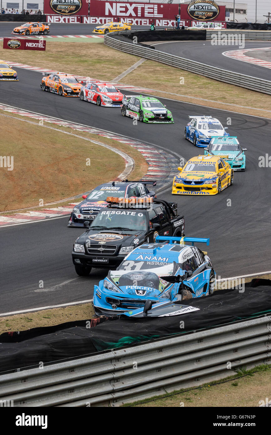 Racing Stock Car Interlagos Brazil Stock Photo - Alamy