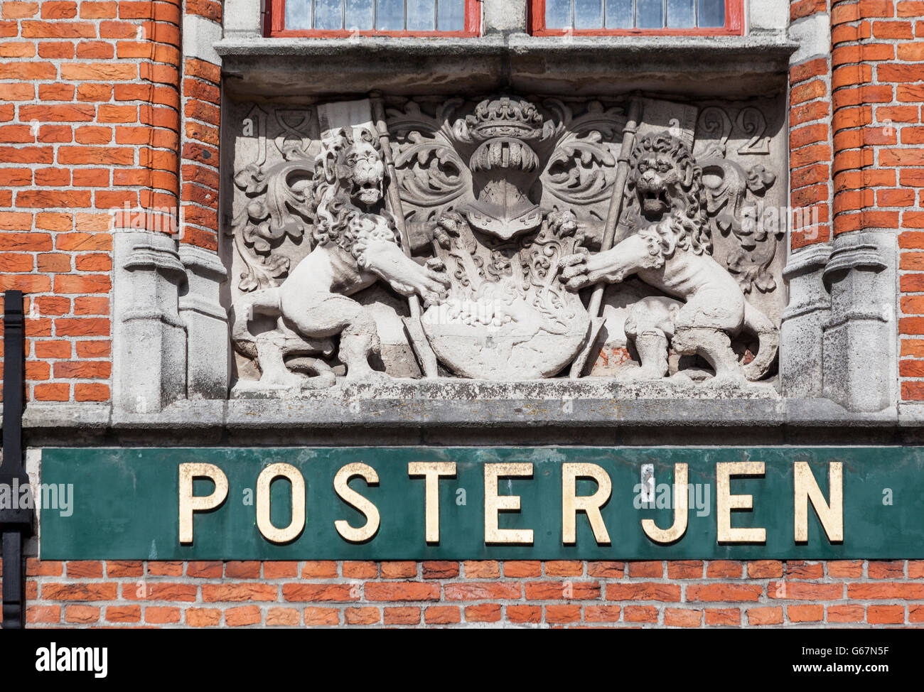 Post Office Belgium Stock Photo - Alamy