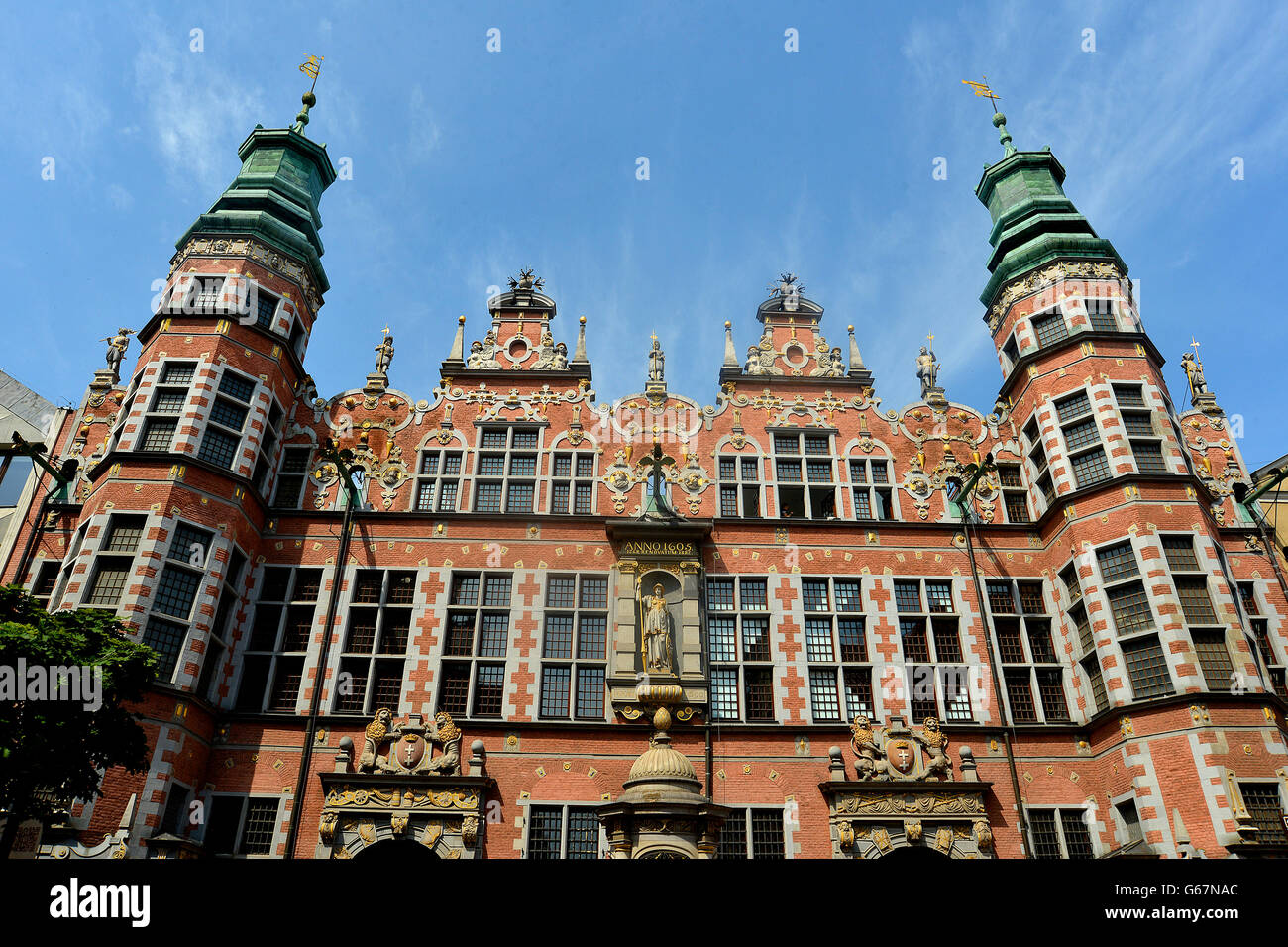 The Great Arsenal building Gdansk Poland Stock Photo - Alamy