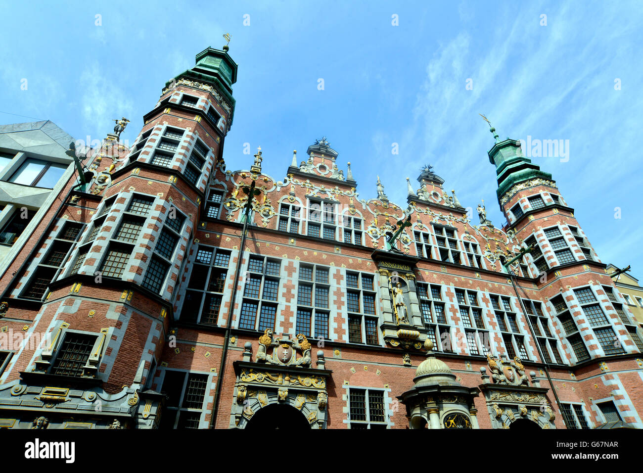 The Great Arsenal building Gdansk Poland Stock Photo - Alamy