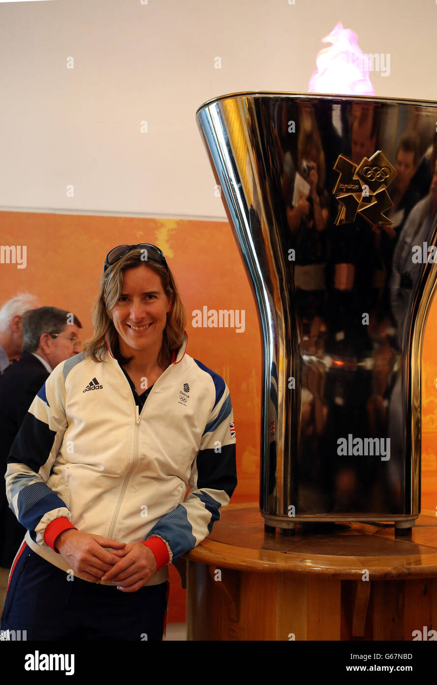Great Britain's Olympic Gold medalist rower, Katherine Grainger, at the ...
