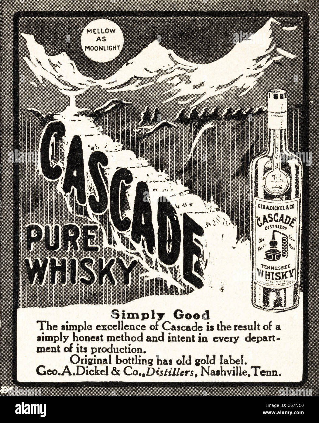 Original old vintage American magazine advert from the Edwardian era ...