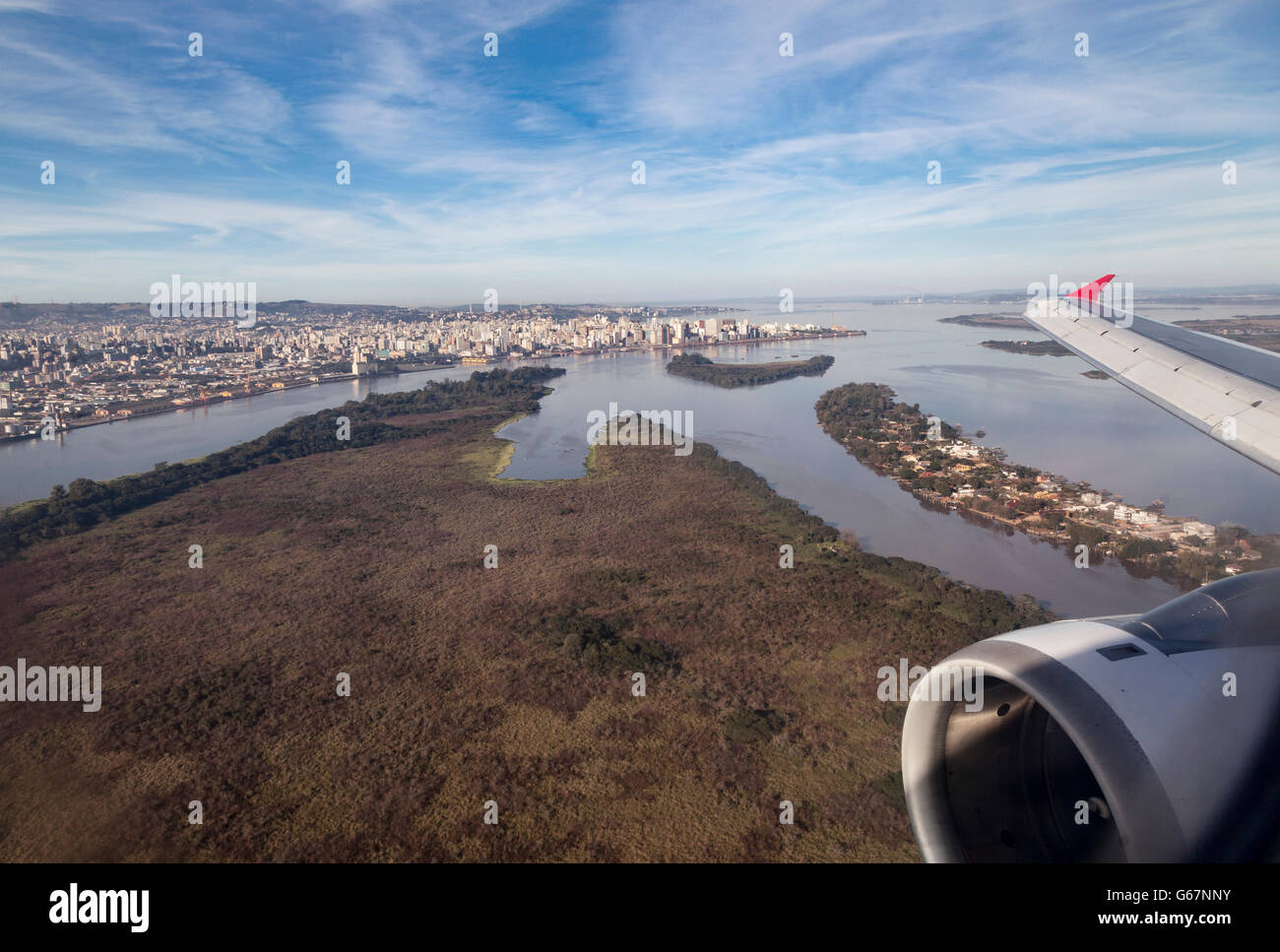 Porto Alegre, Guaiba River Brazil Stock Photo - Alamy