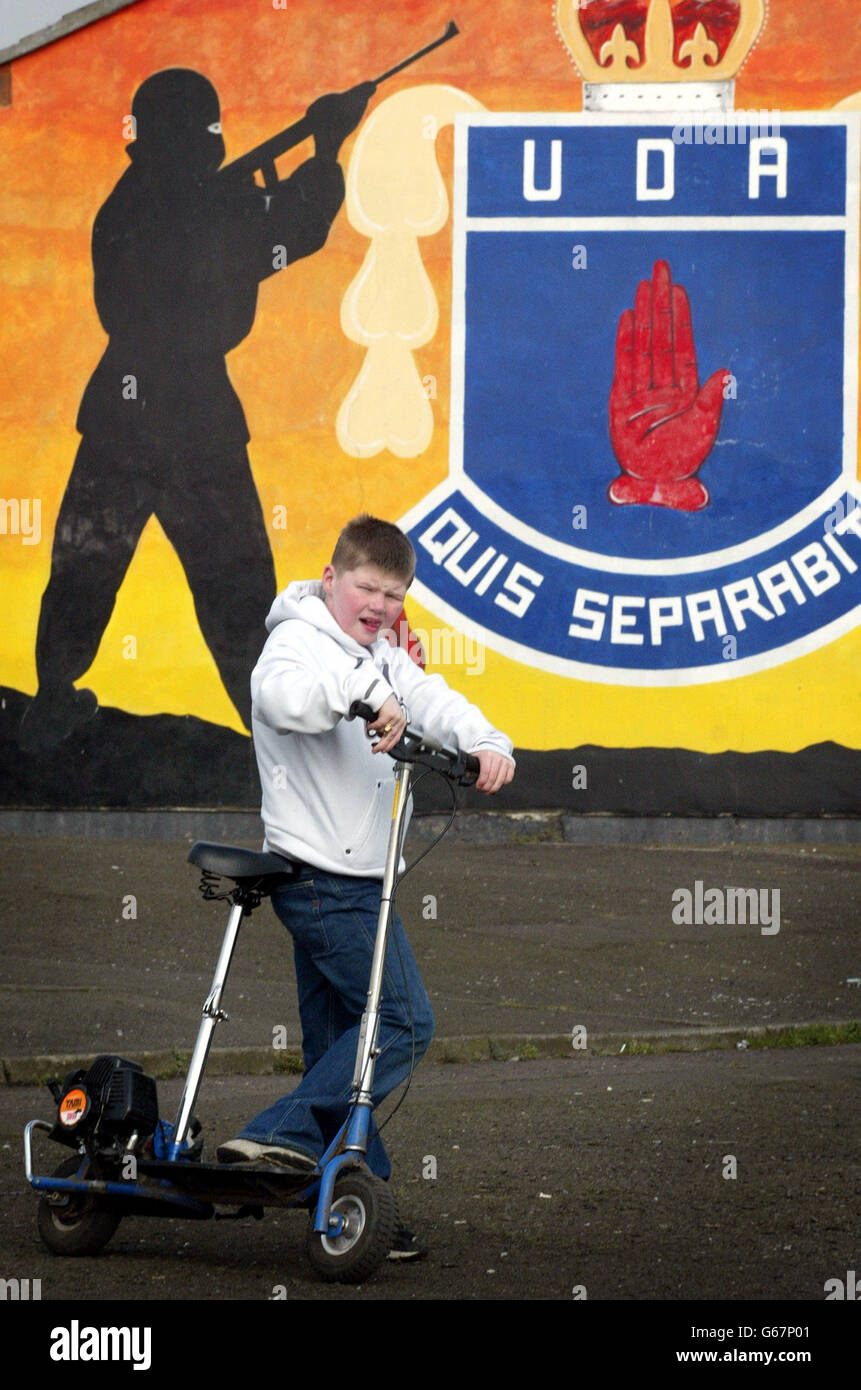 UDA and UFF ceasefire Stock Photo - Alamy