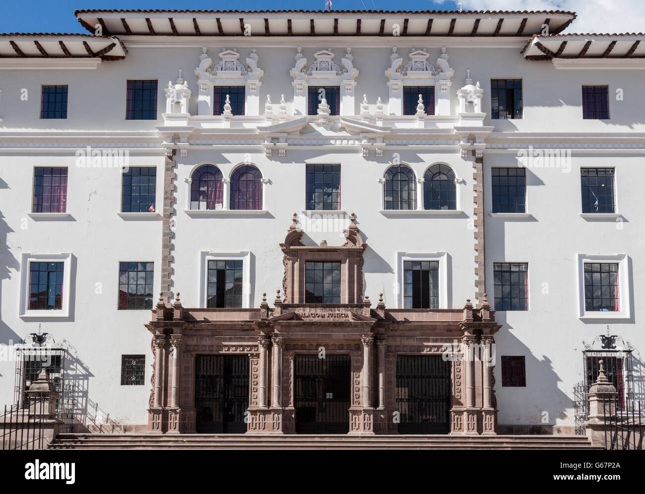 Historical Building Cusco Peru Stock Photo - Alamy