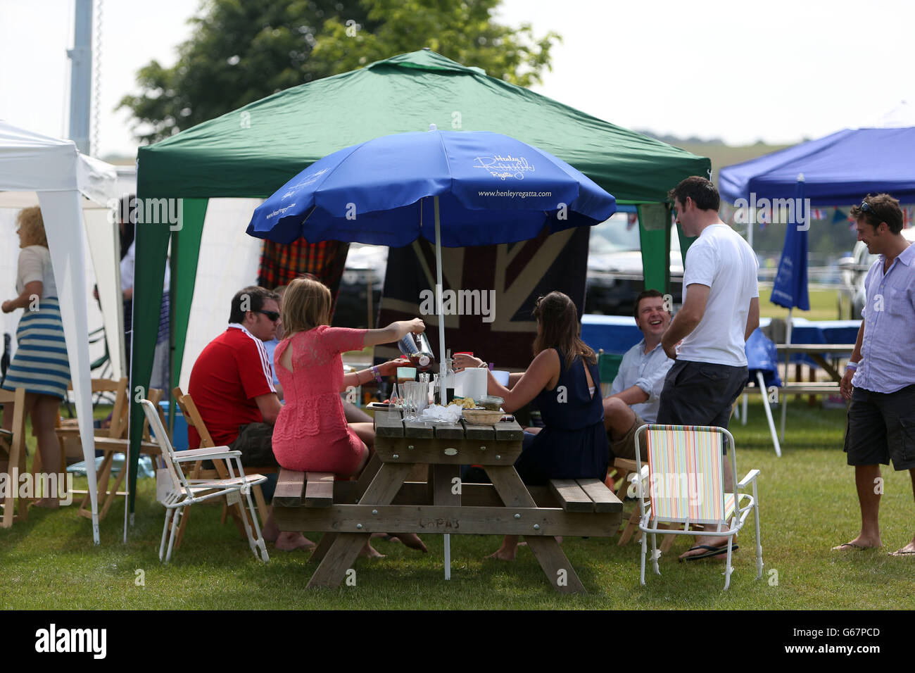 Rowing - 2013 Henley Royal Regatta - Day Four - Henley-on-Thames Stock ...