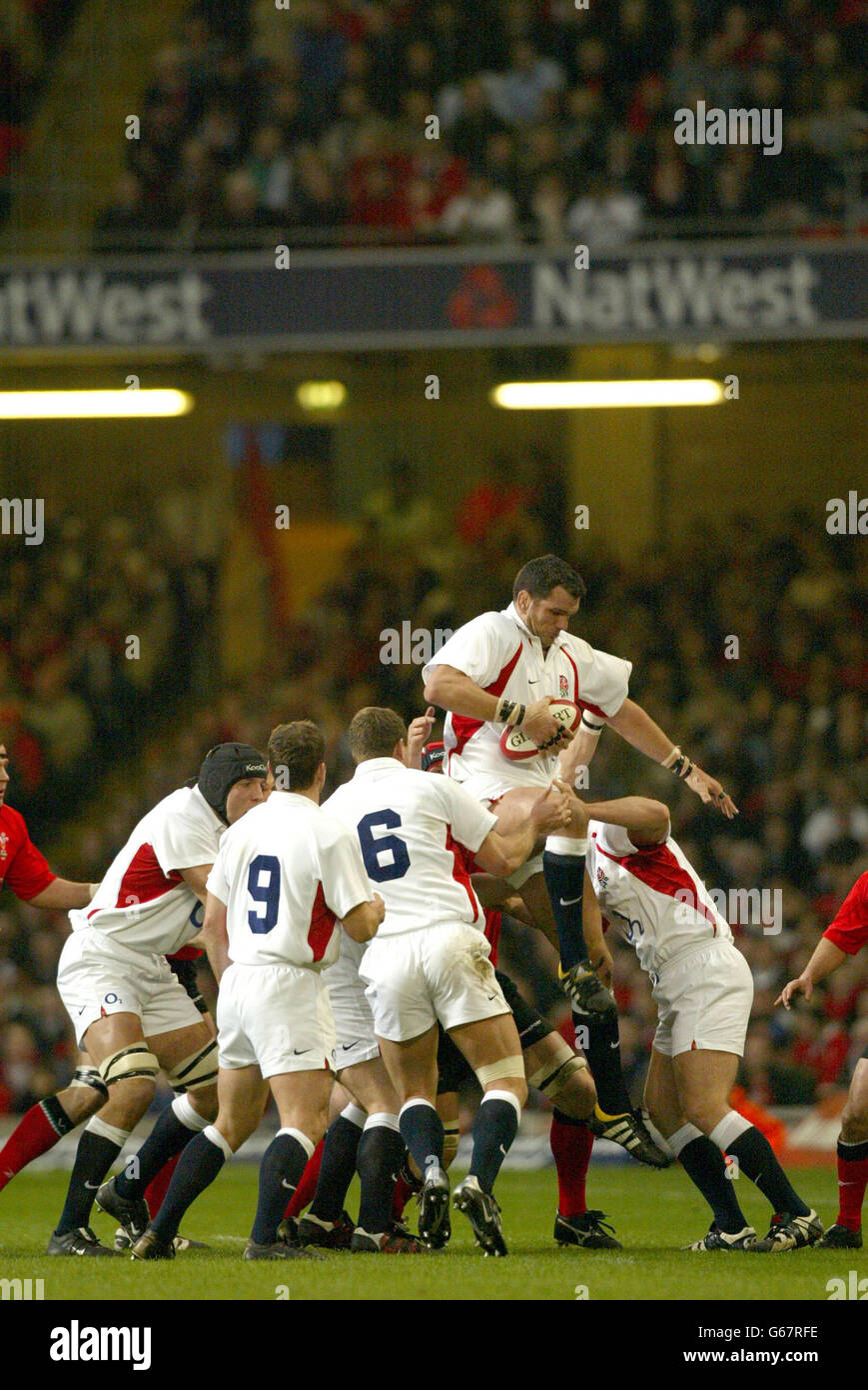 Sport rugby union action martin johnson hi-res stock photography and ...